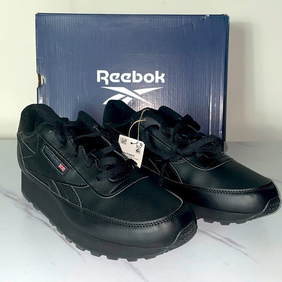 Reebok | Shoes | New Reebok Women Classic Renaissance Shoe Black | Poshmark